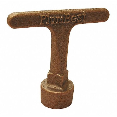 Jones Stephens Curb Box Wrench for Pent. Curb Boxes M25900 | Zoro