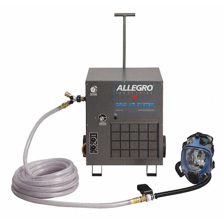 Allegro Industries Cold Air Mask System, 1-Worker 9200-01CA | Zoro