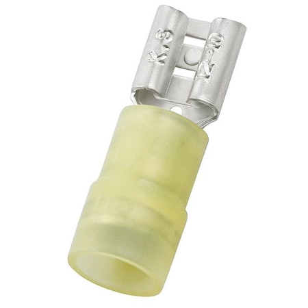Power First Female Disconnect, Yellow, 12-10AWG, PK50 24C855 | Zoro