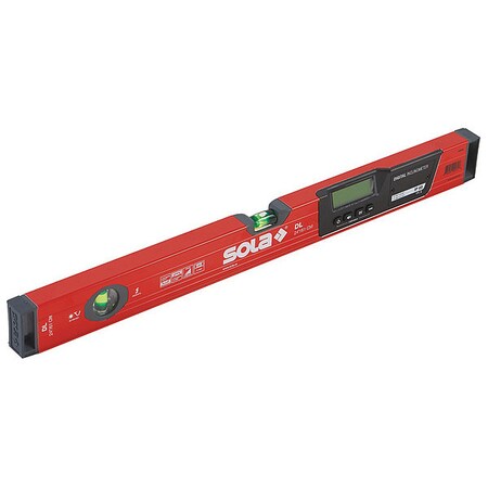 Sola Electronic Digital Level, Aluminum, 24 In LSB24D | Zoro