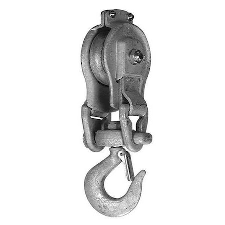 Campbell Chain & Fittings Snatch Block, Wire Rope, 7/8" Max Cable Size ...