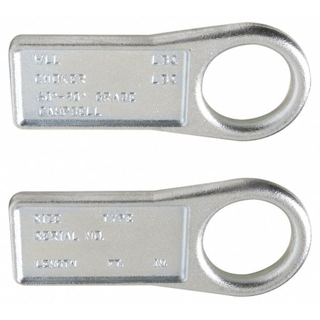 Campbell Chain & Fittings Id Tag For Sling Chains Zinc Plated 7503502 ...