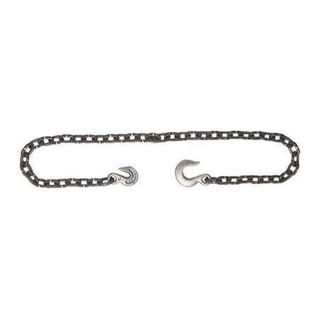 Campbell Chain & Fittings 3/8" x 14' Grade 30 Log Chain, w/Grab Hook ...