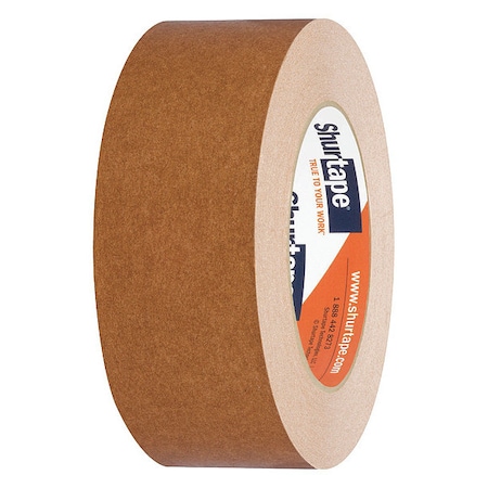 Shurtape Pressure Sensitive Paper Tape, 48 mm W x 55 m L, 6.3 mil Thick ...