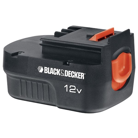 Black & Decker 12V Spring Loaded Slide Pack Battery HPB12 | Zoro