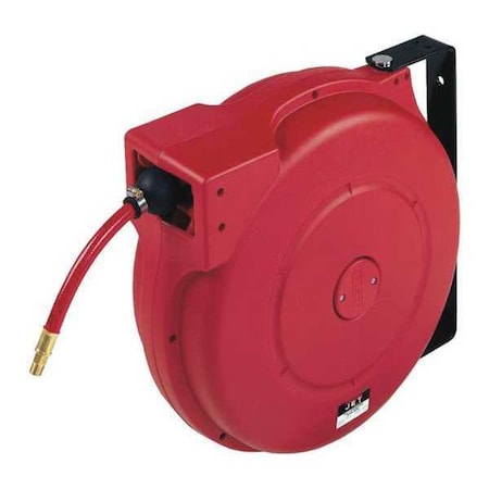 Jet Spring Return Hose Reel, 3/8" Hose Dia., 50 ft. Length, 300 psi ...