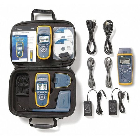 Fluke Networks Wired and Wireless Network Tester Kit ACK-LRAT-CIQ | Zoro