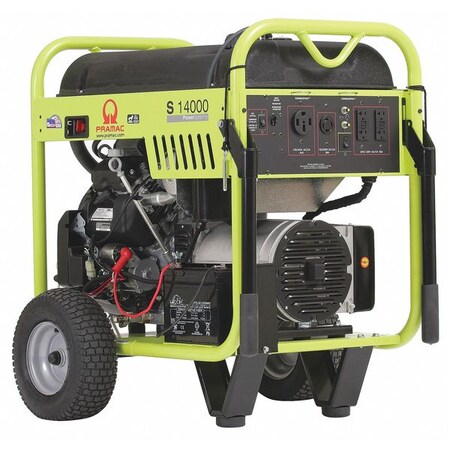 Pramac Portable Generator, Gasoline, 11,700 Rated, 14,000 Surge ...