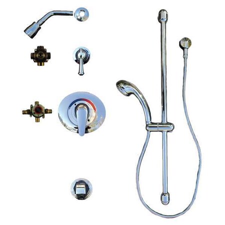 American Standard Tub/Shower System Kit, w/Tub Spout 1662214.002 | Zoro