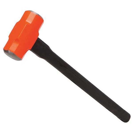 Westward Sledge Hammer, 8 lb., 24 In, Rubber/Steel 24Z032 | Zoro