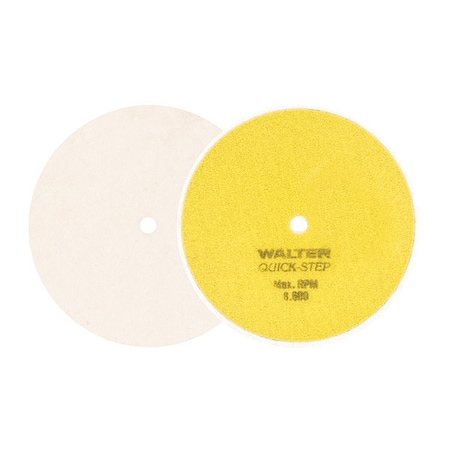 Walter Surface Technologies Finish Polish Felt Disc, 6" dia. 07T600 | Zoro