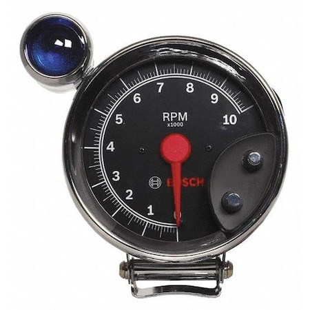Bosch Sport III Tachometer, Black, 5" SP0F000023 | Zoro