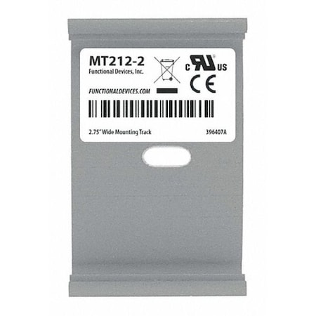 Functional Devices-Rib Mounting Snap Track, 2.75" W x 2" L MT212-2 | Zoro