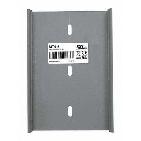 Functional Devices-Rib Mounting Snap Track, 4.00" W x 6" L MT4-6 | Zoro