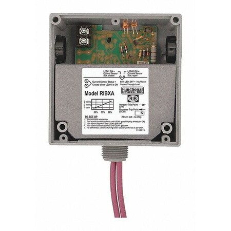 Functional Devices-Rib Enclosed T-Style Current Switch, Adj. RIBXA | Zoro