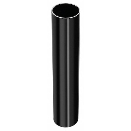 Tapco Sign Post, Round, 12 ft., Aluminum, Black 203-00116 | Zoro