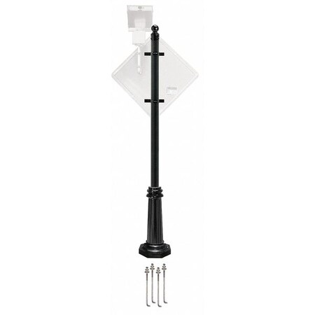 Tapco Sign Post Package for Use in Concrete 203-00185 | Zoro