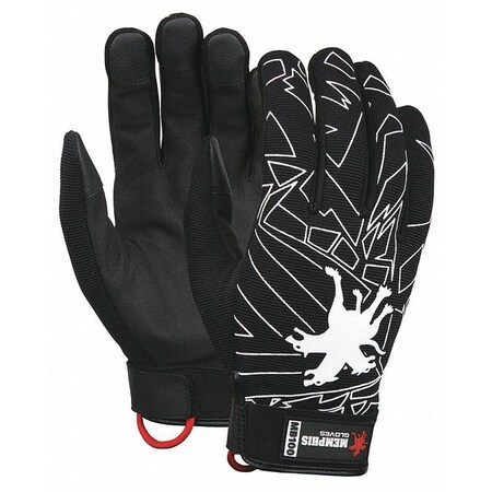 Mcr Safety Leather Palm Gloves, Deerskin, M, PR MD100M | Zoro