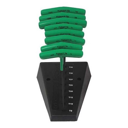 Bondhus 8 Piece Torx? T-Shape Torx? Key Set, 74034 74034 | Zoro
