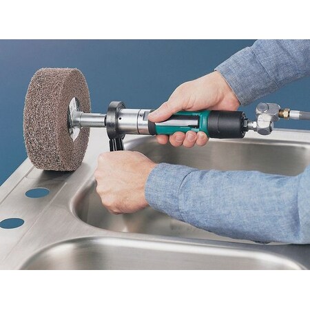 Dynabrade Air Finishing Tool, 3200 rpm, 11-1/2 In. L 13102 | Zoro