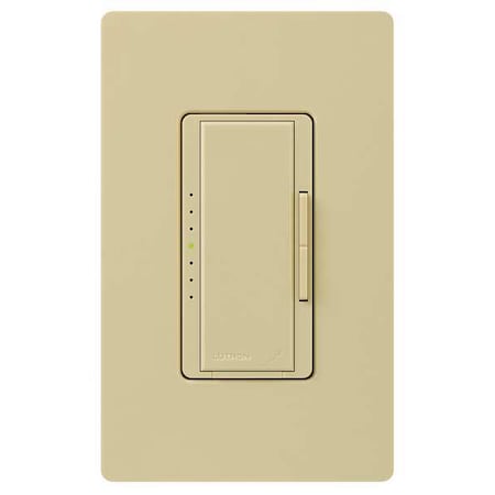 Lutron Wireless Lighting Dimmer, Rocker, 600W/5A MRF2-600M-IV | Zoro