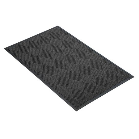 Notrax Entrance Mat, Charcoal, 2 ft. W x 168S0023CH | Zoro