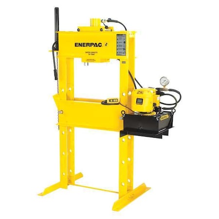 Enerpac IPE3060, 30 Ton, H-Frame Hydraulic Press, RR3014 Double-Acting ...
