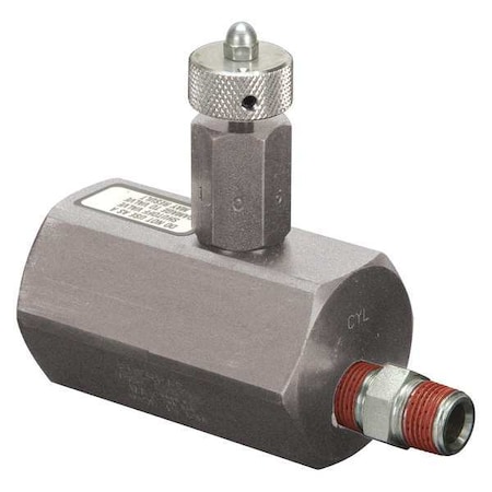 Enerpac V66NV, Manually Operated Check Valve with Built-in Relief Valve ...