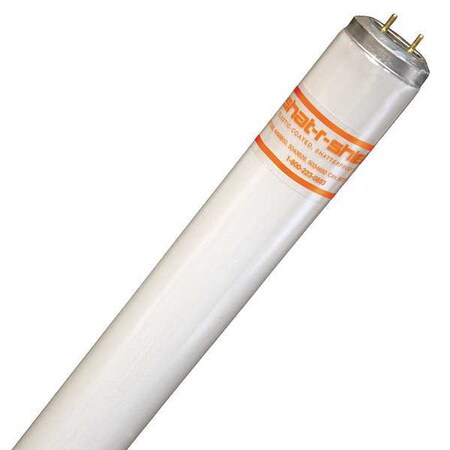 Shat-R-Shield SHAT-R-SHIELD 40W, T12 Linear Fluorescent Light Bulb ...