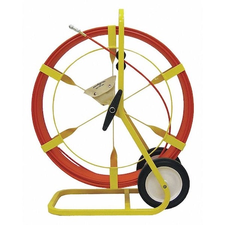 Jameson Good Buddy II Duct Rodder w/ 500 ft. of 3/8" Marked Rod (11A-25 ...