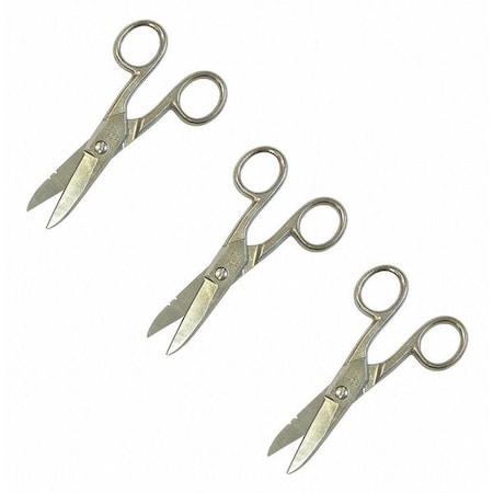 Jameson Electrician's Splicer Scissors, 3-pack 32-21NS-3PK | Zoro