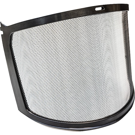 Pip Face Shield Visor, Black Visor, Metal Mesh, Not Applicable ...