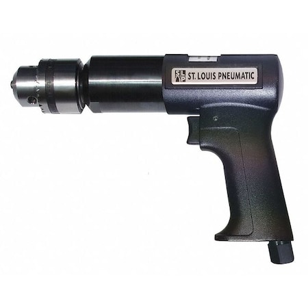 ST. LOUIS PNEUMATIC Low Speed Drill,1/2" (SLP-84150) | Zoro