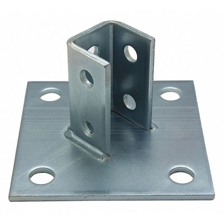 Flex-Strut Post Base For Single Strut, 2-Hole FS-5814 E/G | Zoro