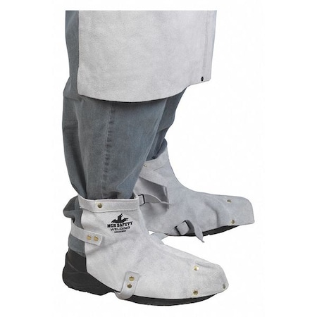 Mcr Safety Leather Welding Shoe Protector 38505MW | Zoro