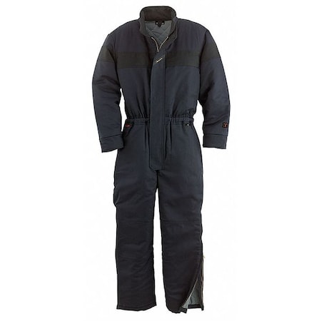 Workrite Fr Flame Resistant Coverall, Navy, UltraSoft(R), 2XL 590UT70NB ...