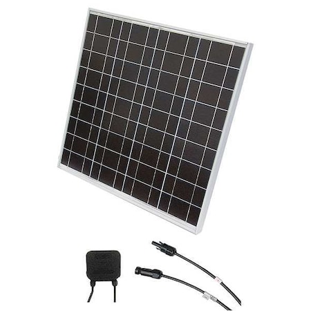 Solartech Power Polycrystalline Solar Panel, 55 W, 18.2V DC, 3.1 A, 36 ...