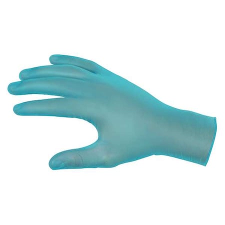 MCR SAFETY Blue, XL, 3 mil, Vinyl Powder-Free, Disposable Industrial ...