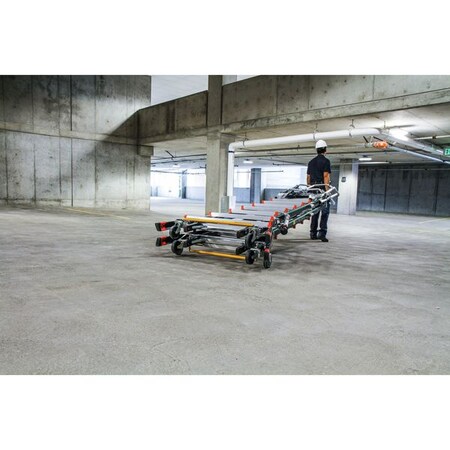 Little Giant Ladders 8 to 14 ft Fiberglass Adjustable Safety Cage ...