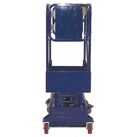 Ballymore Scissor Lift, Push-Around Drive, 500 lb Load Capacity, 6 ft 2 ...