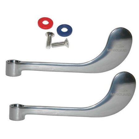 Encore Plumbing Retrofit Wrist Handle, 4 In, Saniguard, PR K95-0001-PR ...
