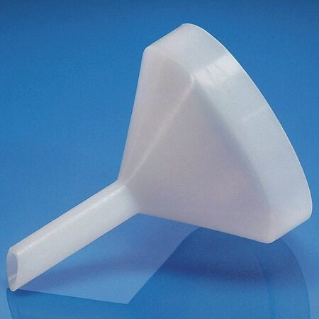 Chemware Funnel, PFA, Round, 7 in.H, Transparent D1069642 | Zoro
