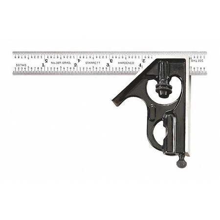 Starrett Combination Square C33H-6-16R | Zoro
