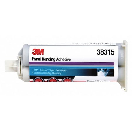 3M Panel Bonding Adhesive, 38315, 50mL, 6/, PK6 38315 | Zoro