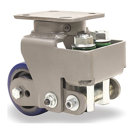 Hamilton Aerospace Spring Loaded Workhorse Swivel Caster, 4" x 2" Ergo ...