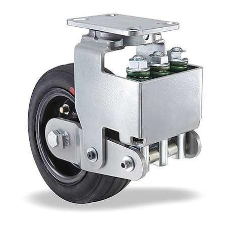 Hamilton Aerospace Spring Loaded Forge Master Swivel Caster, 10" x 4 ...