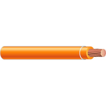 Southwire Building Wire, TFFN, Copper, 18 AWG, 1C, Orange, Stranded ...