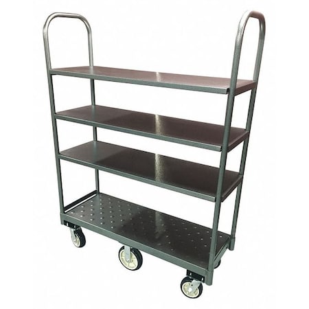 R.W. ROGERS COMPANY, INC Stock Cart, 4 Tier, 18x48x70 (AL-4000) | Zoro