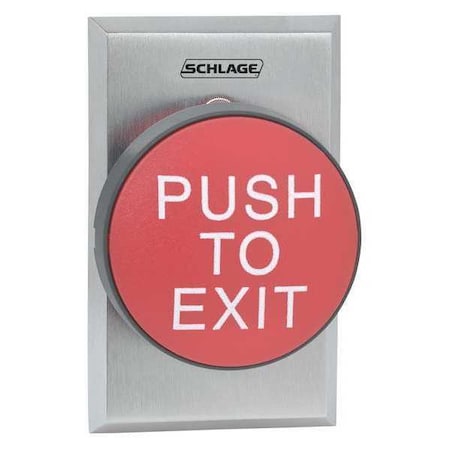 Schlage Electronics Adjust Delay Push Button 625RD EX DA | Zoro