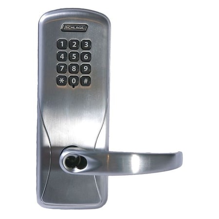 Schlage Electronics Keypad Cylindrical Lock CO100CY70 KP SPA 626 BR | Zoro